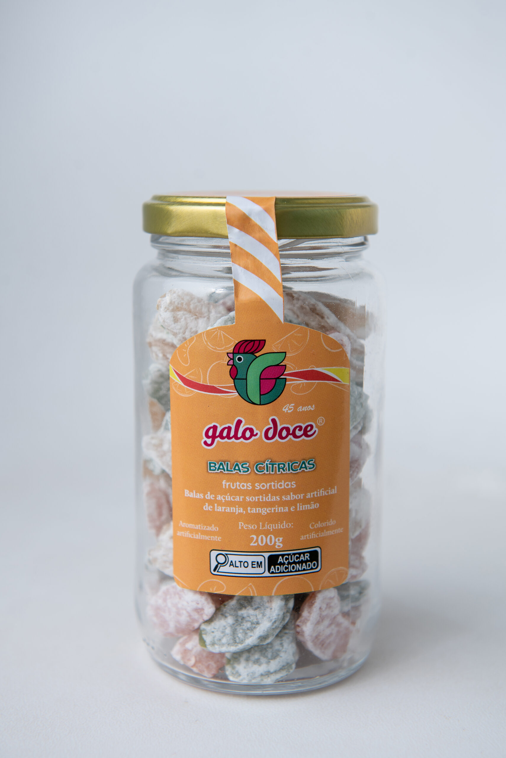 Balas Cítricas 200g – Balas Galo Doce
